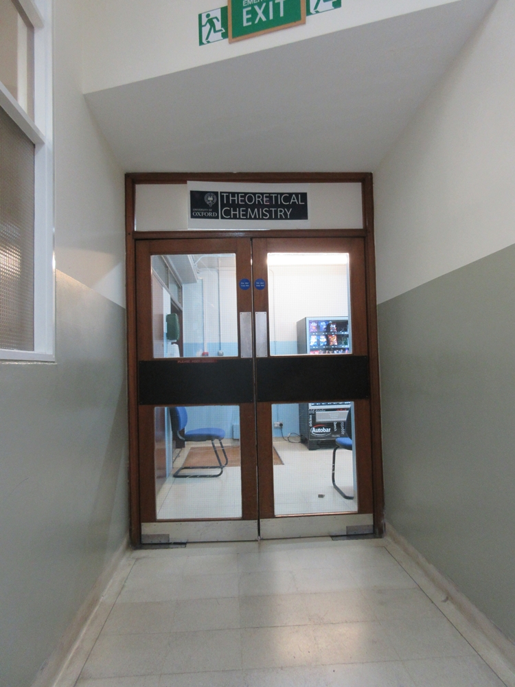 Physical and Theoretical Chemistry Laboratory | Access Guide